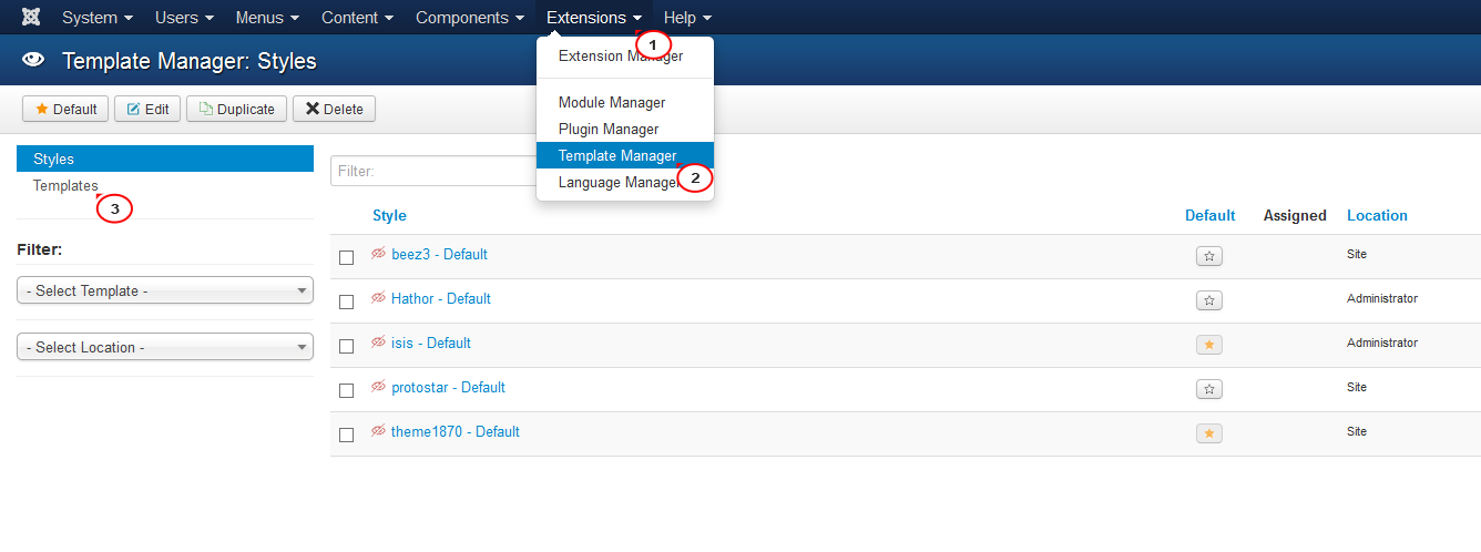 Joomla 3x Troubleshooter Css Files Are Missing In Template Manager 6032